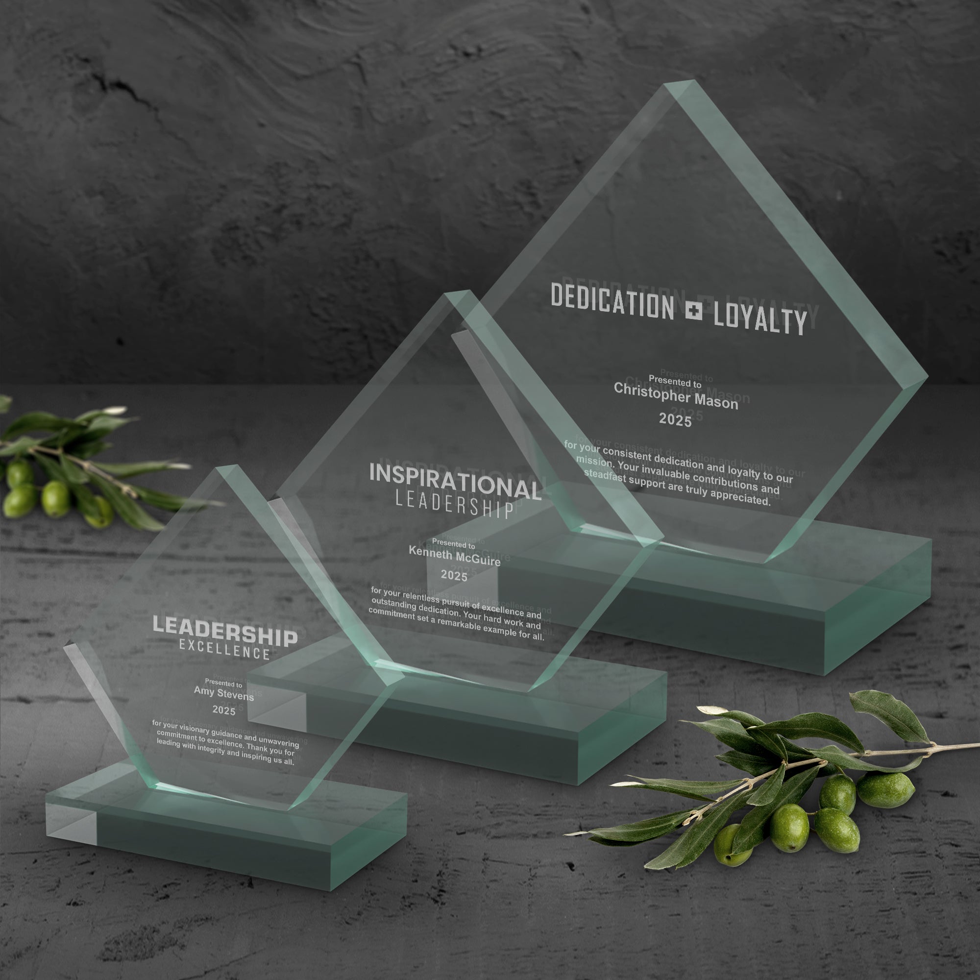 Pinnacle Tribute Award – Olive Branch Awards & Recognition