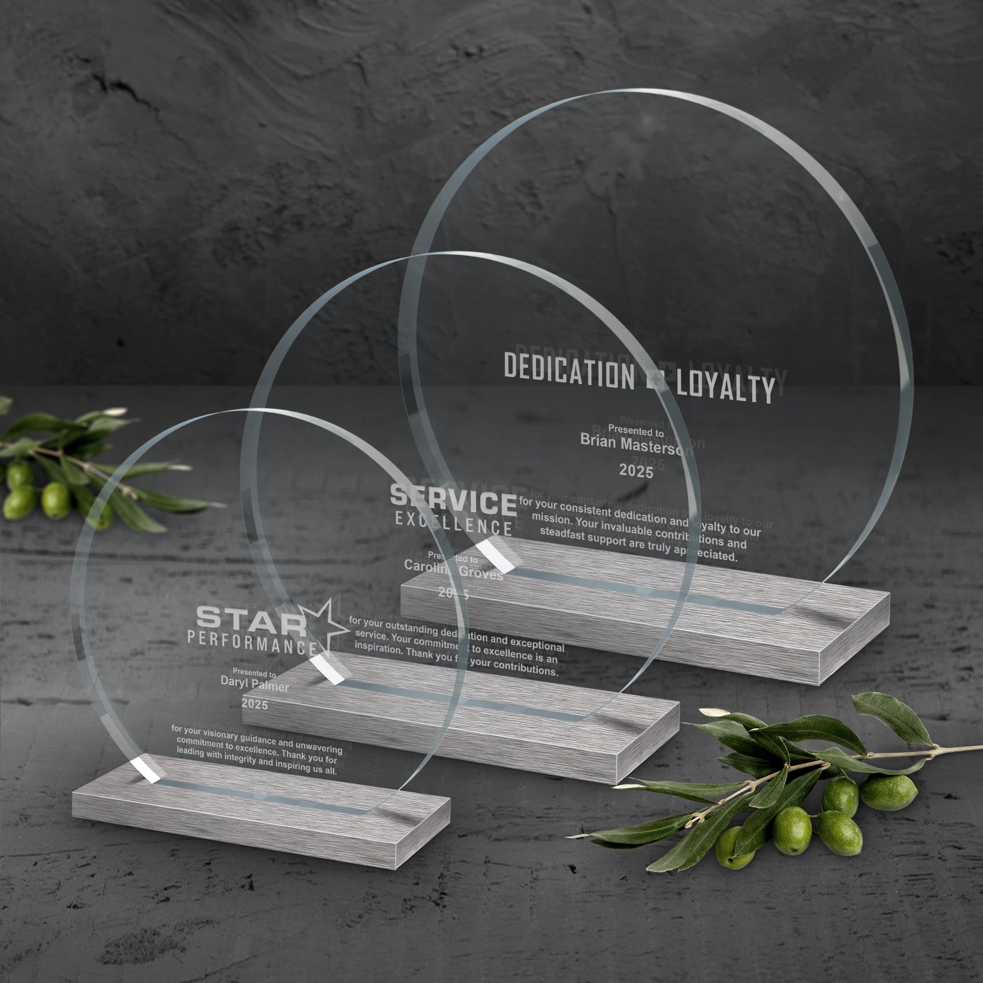 Pinnacle Honor Award – Olive Branch Awards & Recognition